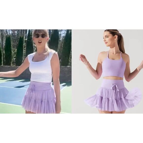 POPFLEX | Shorts | Popflex Pirouette Skort Mystic Purple Lavender Lilac ...